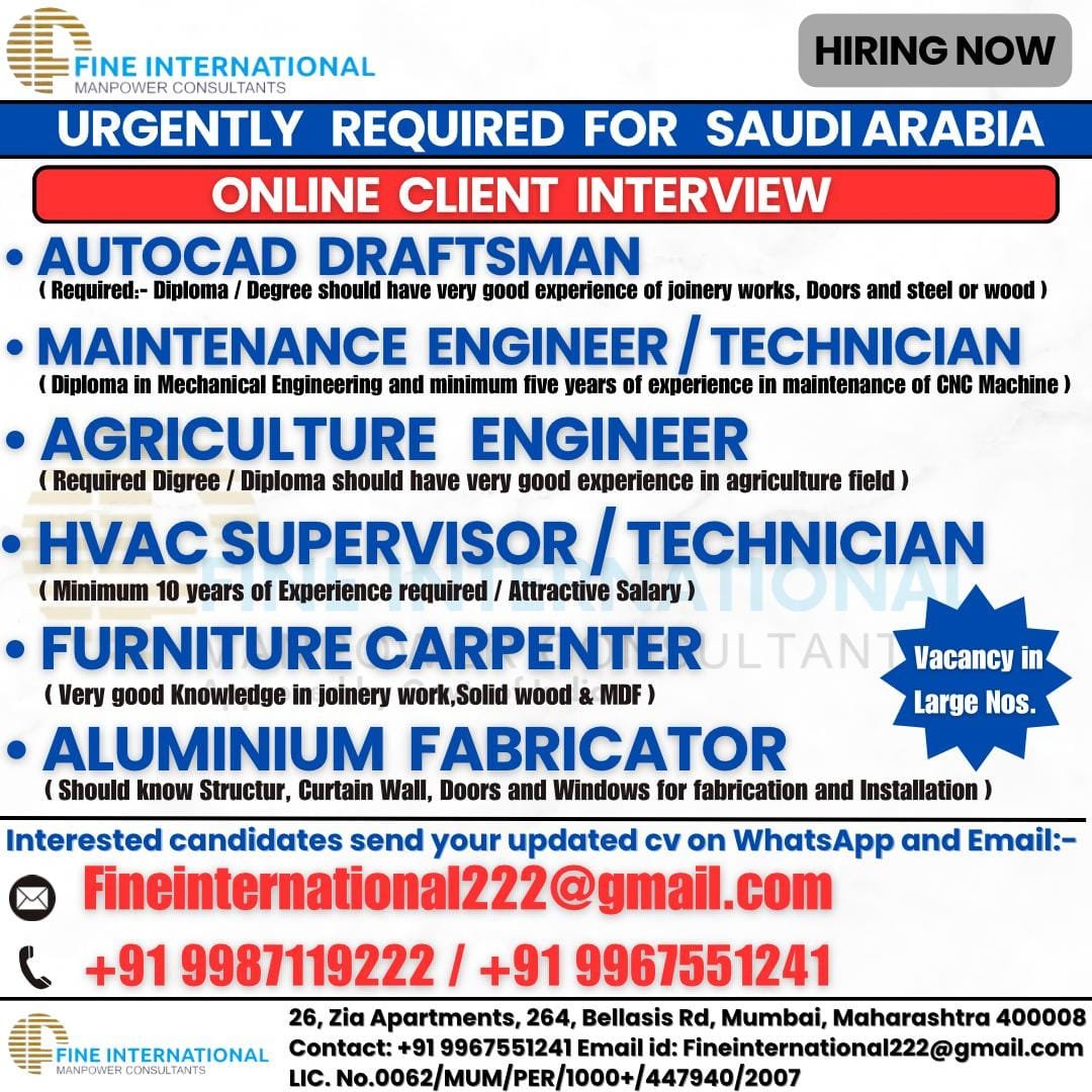 URGENTLY REQUIRED FOR SAUDI ARABIA ONLINE CLIENT INTERVIEW - Assignment ...