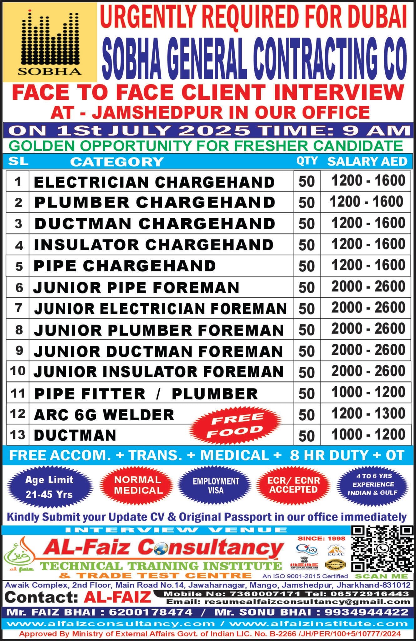 Assignment Abroad Times - Gulf job vacancy